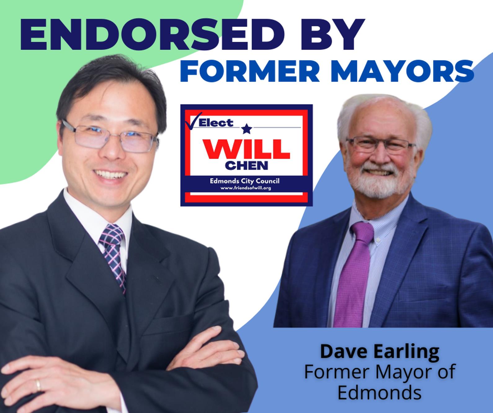 Endorsements - Friends Of Will Chen