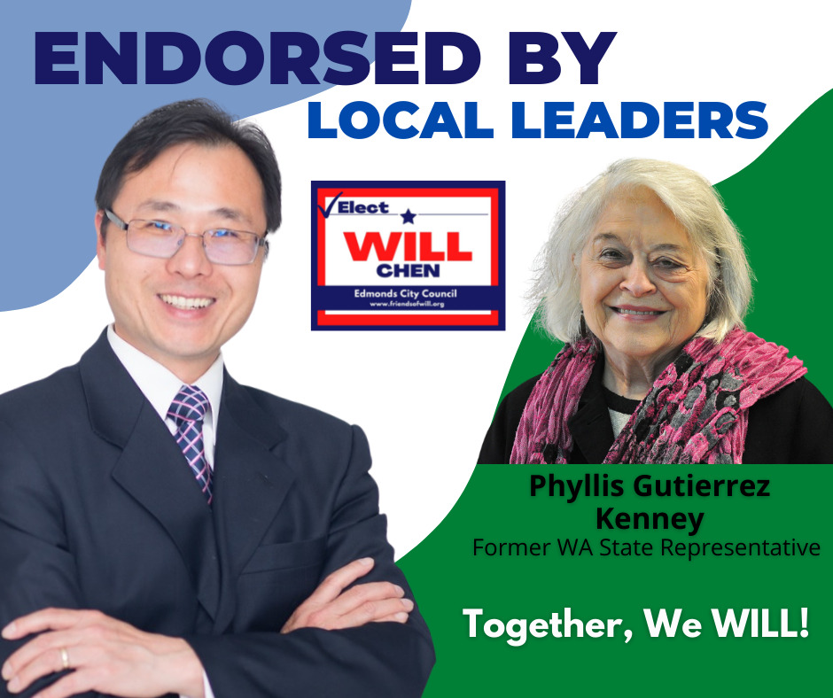 Endorsements - Friends Of Will Chen